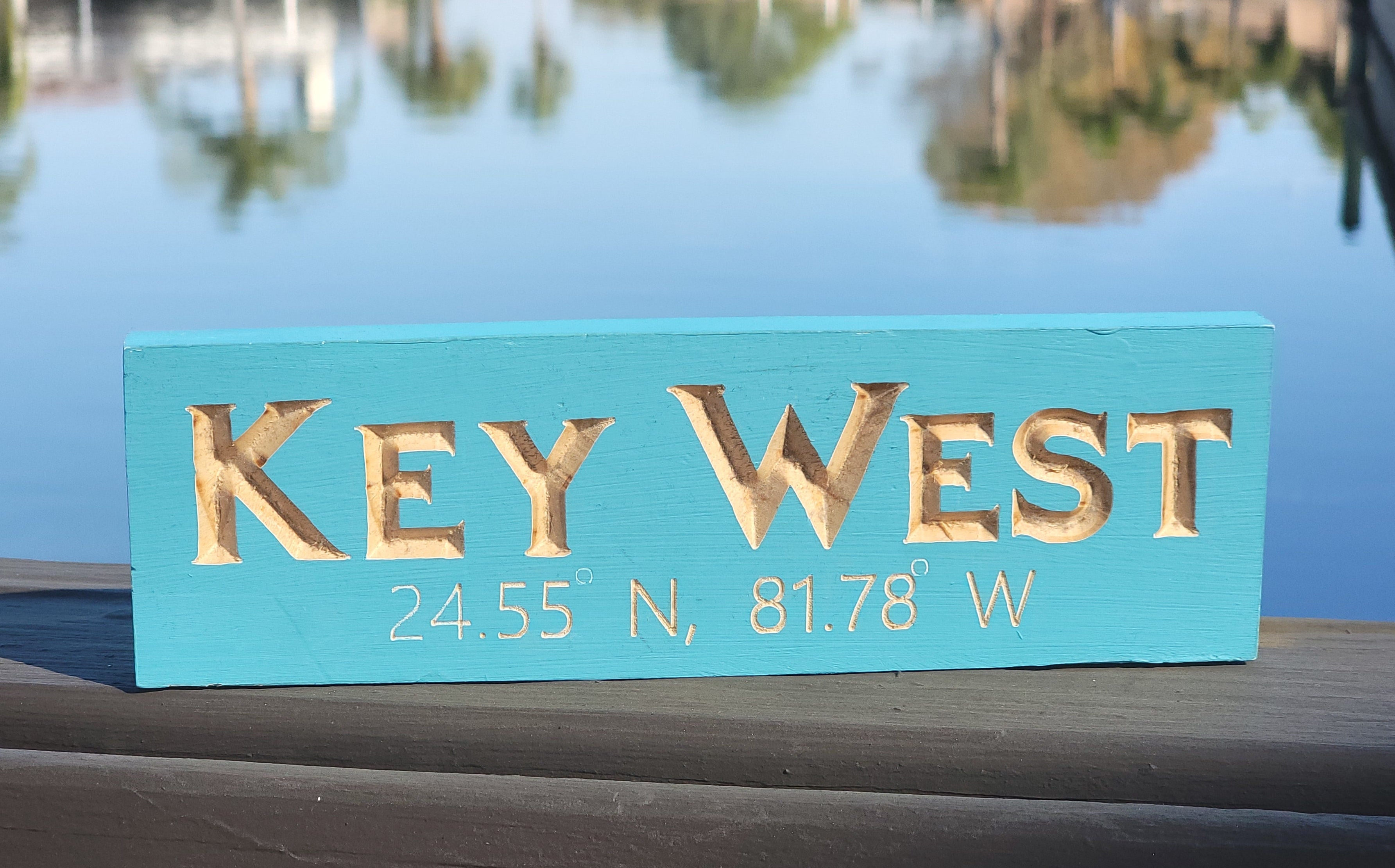 Key West- Wood Sign – IslandJay