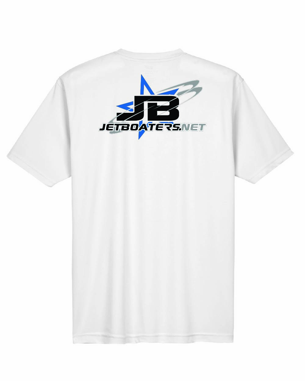 Jetboaters.Net Logo (Blue) - UV 50 UPF Performance Short Sleeve Shirt ...