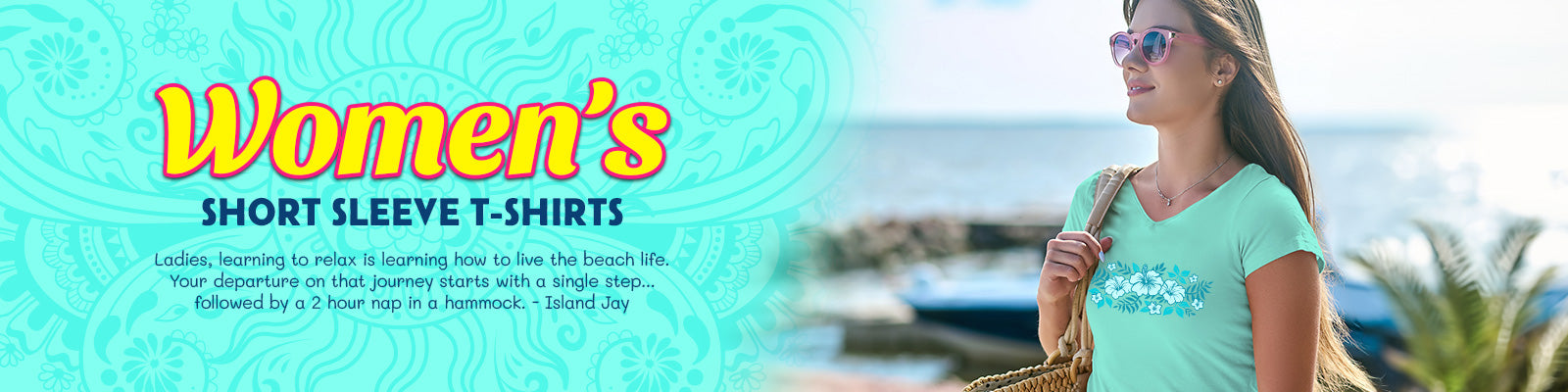 Shop 100+ Beach-Themed Women's T-Shirts - Island Jay Collection – IslandJay