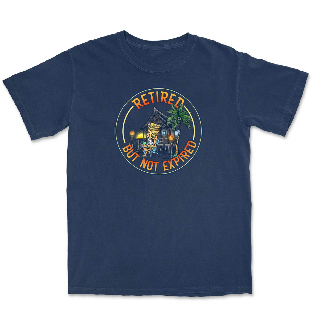 Retired But Not Expired TikiMan T-Shirt – IslandJay